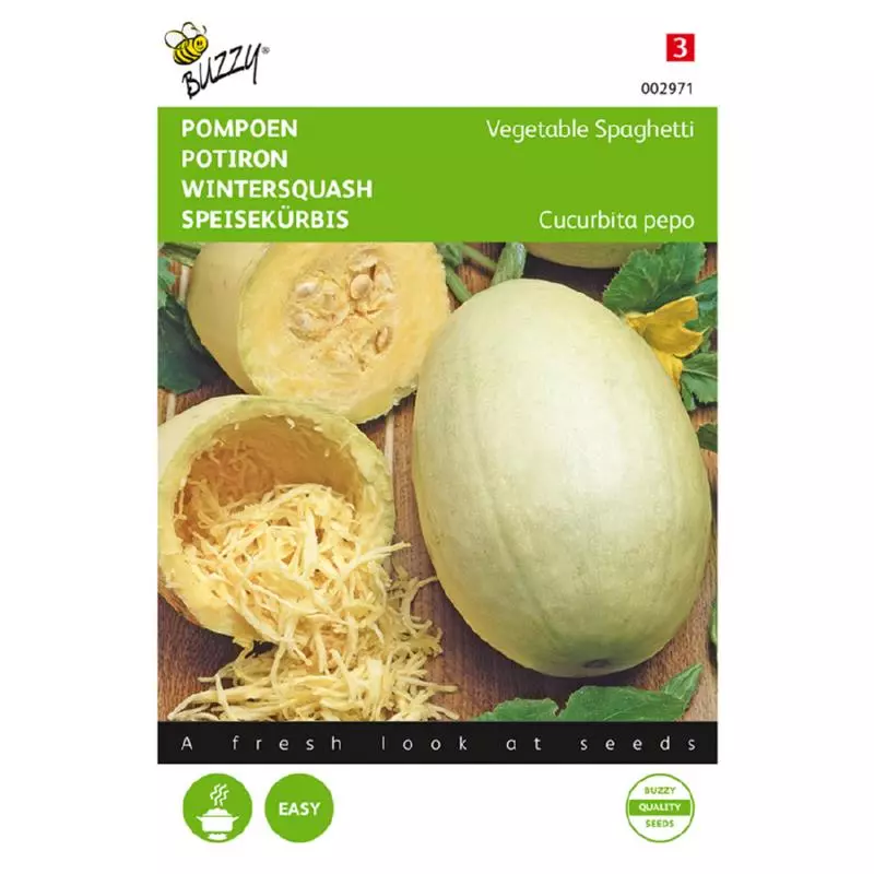 Pompoen vegetable spaghetti 1g - GroenRijk Raalte