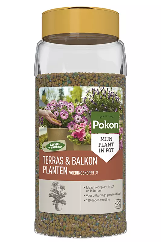 Strooibus terras/balkon 800g - GroenRijk Raalte